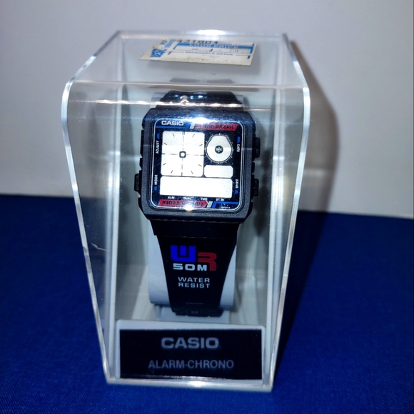 Casio | Accessories | Casio Ae2w Twin Graph Wr 50m Anadigi Vintage ...
